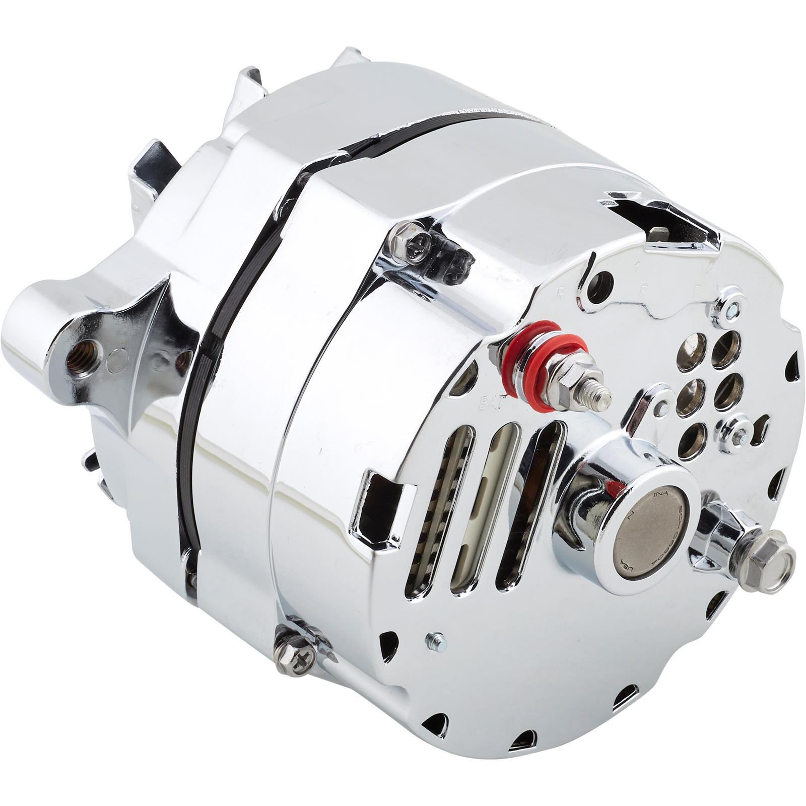 1G Style 110 Amp 1 Wire Alternator | Chrome | Speedway | Universal ...