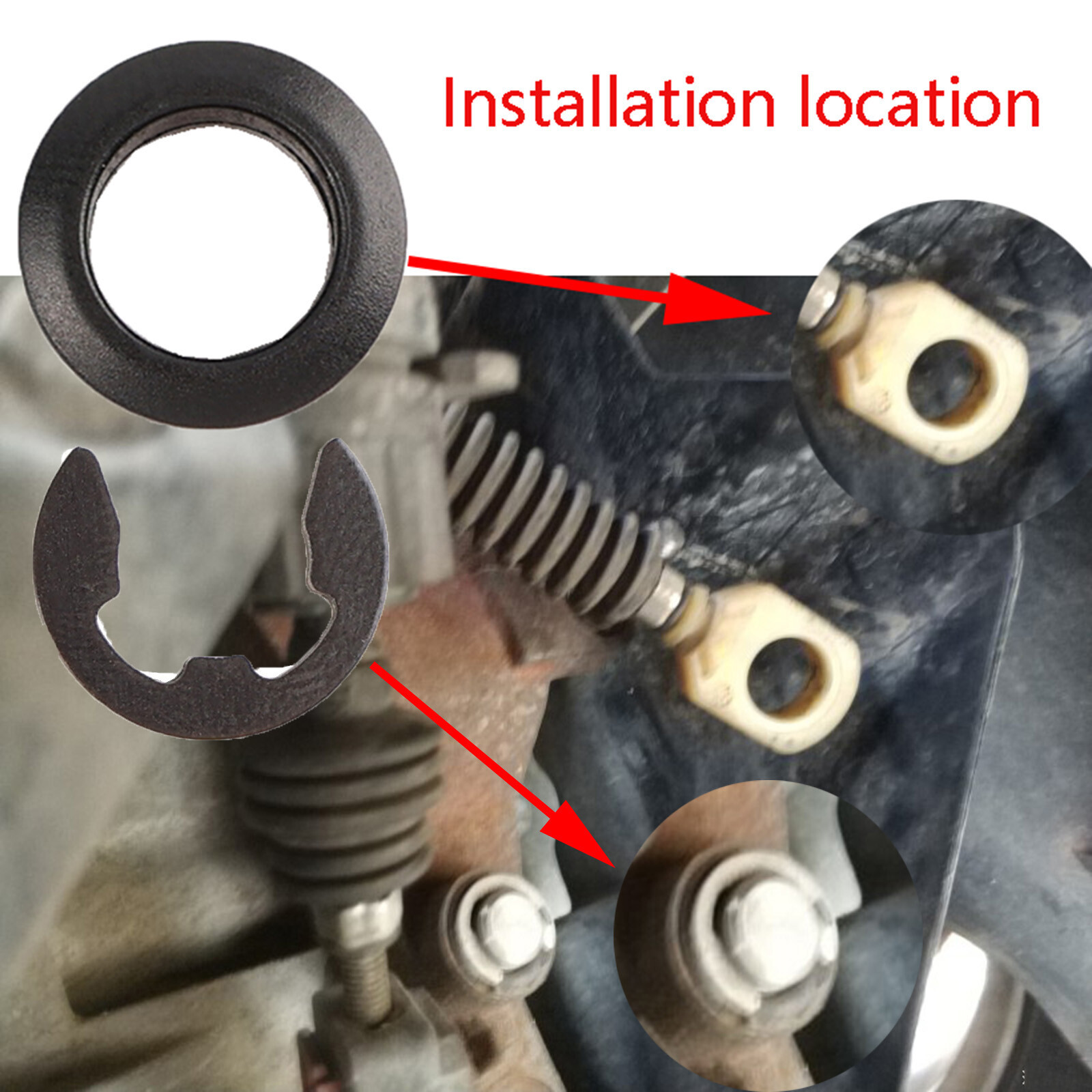 Automatic Transmision Shift Shifter Cable Bushing For Toyota # 33820 ...