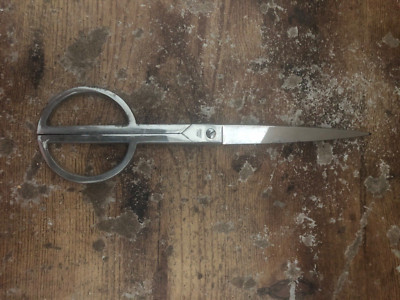 Vintage UNIMART ITALY Desk Sewing Scissors Hot Drop Forge Steel MCM | eBay
