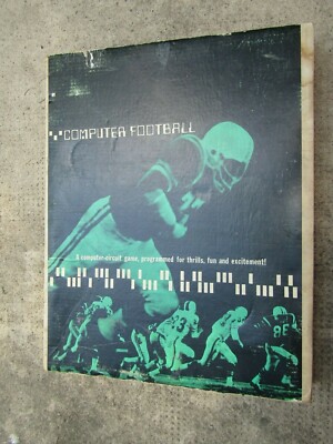 Vintage 1969 EDC Electronic Data Controls Computer Football Game w/ Org ...