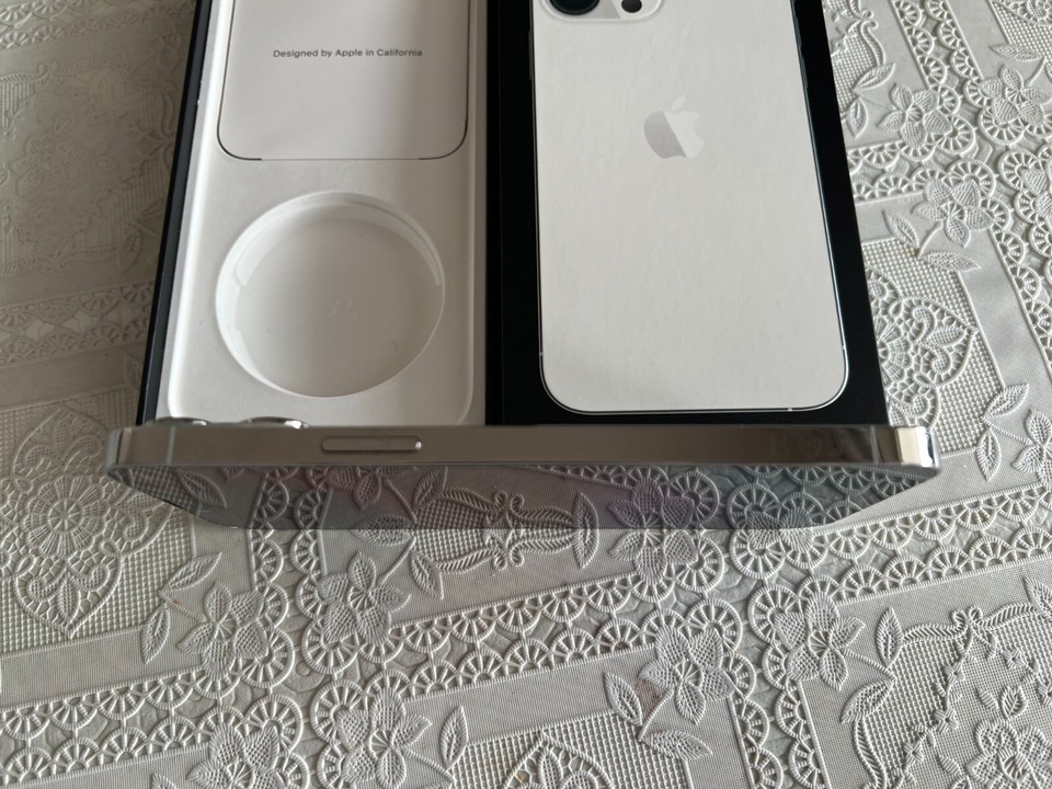 SUPERPROMO! APPLE IPHONE 13 PRO MAX - 128GB - ARGENTO A2643 CON CAVO | eBay