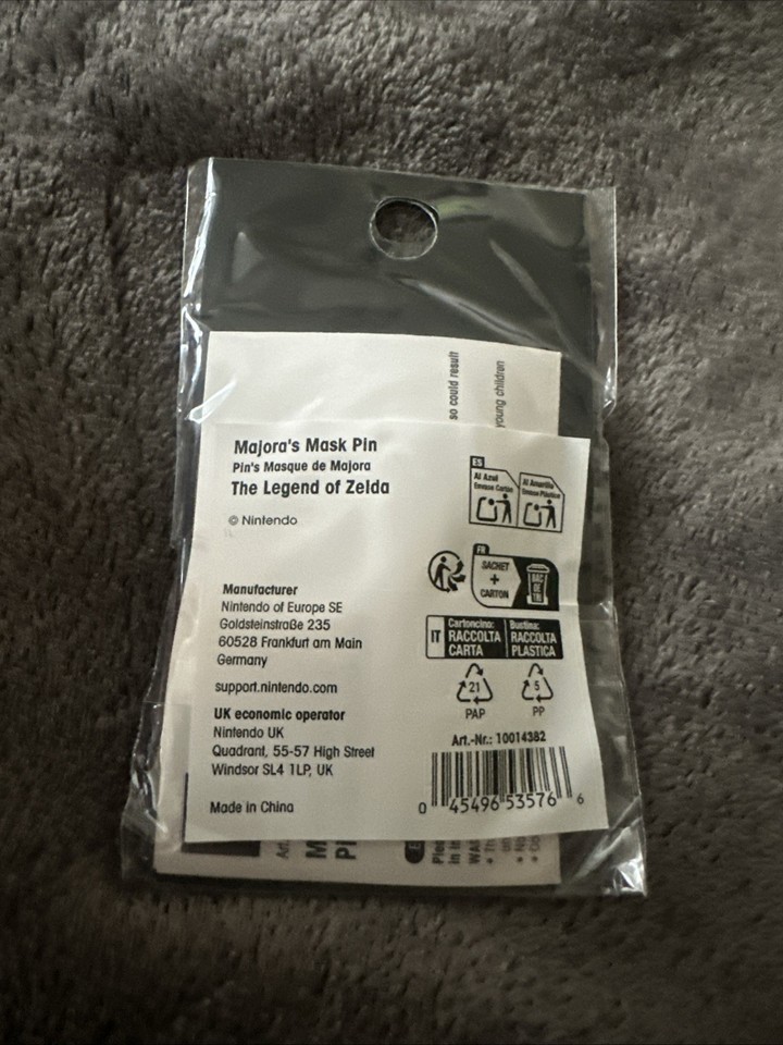 The Legend Of Zelda Majora'S Mask Pins Nintendo | eBay UK