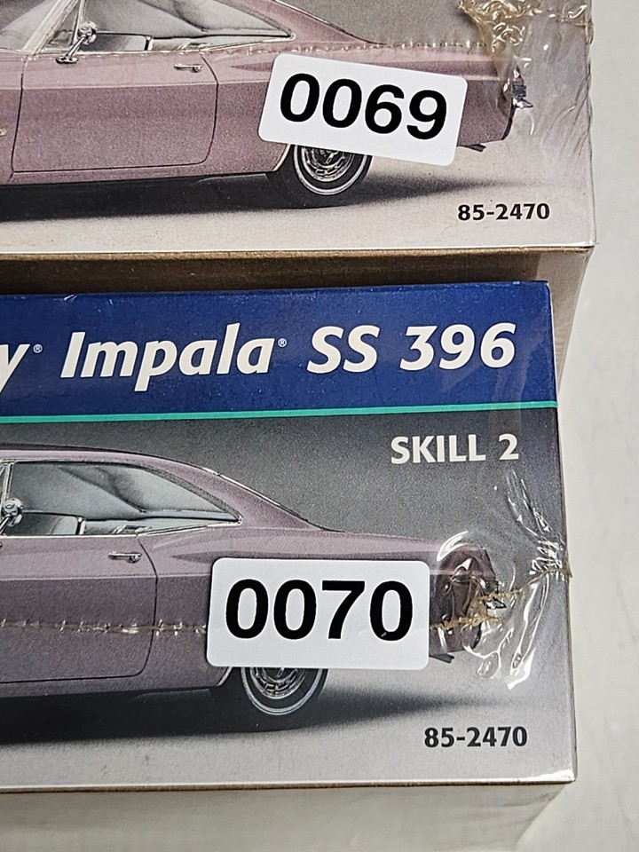 1996 Monogram '65 Chevy Impala SS 396 Model Kit #85-2470 1/25 New ...