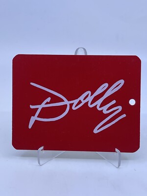 Dolly Parton 1980’s Tour Equipment Tag Acryclic Pass RARE Original | eBay