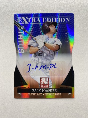 2011 Donruss Elite Extra Edition Prospects /50 Zack MacPhee 181 Auto Cleveland | eBay