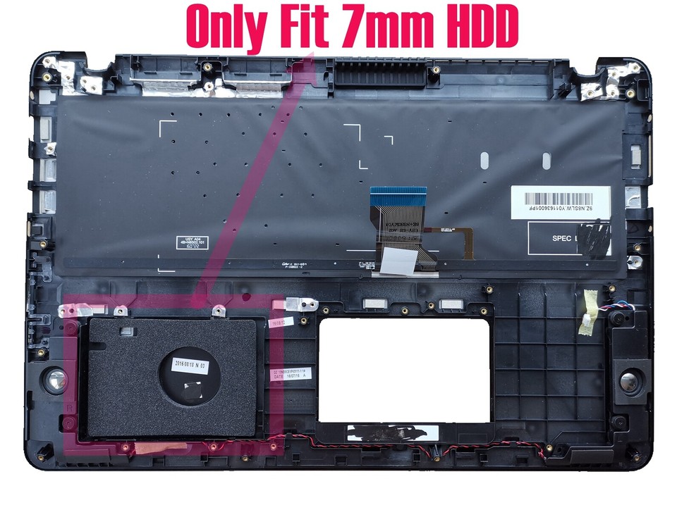 US Black Palmrest Backlit keyboard for Asus Q504U Q504UQ Q504UX | eBay