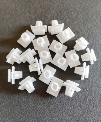 20Pcs Lower Outer Door Weatherstripping Retainer Clips For Honda 75315 ...