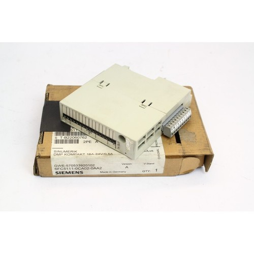 Siemens 6FC51110CA020AA2 6FC5111-0CA02-0AA2 DMP Compact 16A (B1163) | eBay
