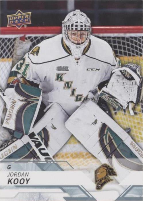 2018-19 Upper Deck CHL - Jordan Kooy #128 (RC) for sale online | eBay