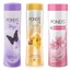 Ponds Body Talc Dream Flower Pink Lilly, Magic, Sandal Fragrance Talcum ...
