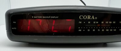 Cora CRX-4000B Clock Radio- See Notes | eBay