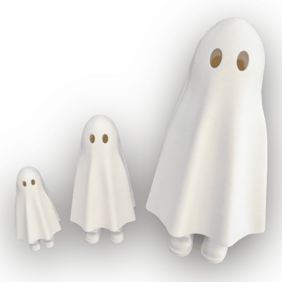 Scary Ghost Hidden In Pictures Halloween Top Hat Hidden Ghost 3D