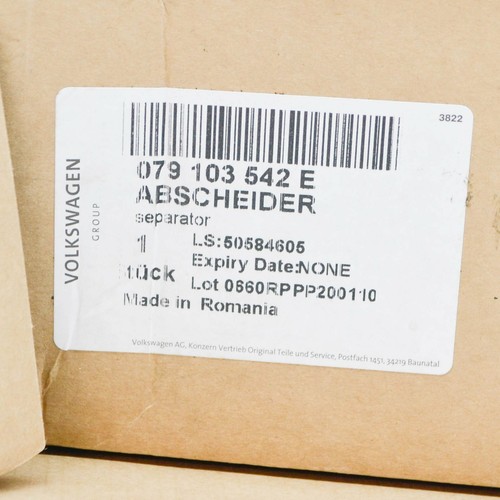 NEW AUDI A8 D4 OIL SEPARATOR 079103542E OEM | eBay