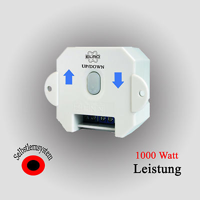 ELRO AB600IC Funk Jalousieschalter selbstlernend 433,92MHz Funk ...