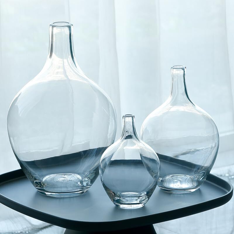 Clear Vases For Flowers Clear Glass Vase 12 Inch Vase Glass Jug Vase ...