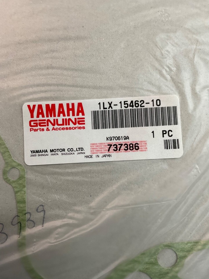 YAMAHA CRANKCASE COVER GASKET - 1LX-15462-10 OEM NOS | eBay