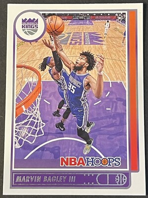 2021-22 Panini NBA Hoops Base Set Card #128 Marvin Bagley III ...