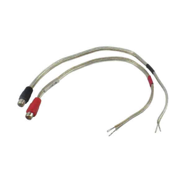 Stereo RCA Phono to Speaker Wire Adapter OFC Oxygen Free Copper Made in ...