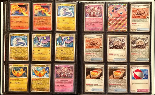 Pokemon 151 Complete Base Master Set + promos + poster In Mew Binder | eBay