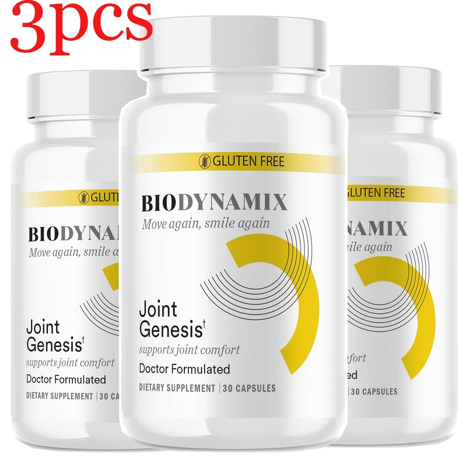 3Pcs Joint Genesis Bio Dynamix Support Joint Comfort Health Care 90 ...