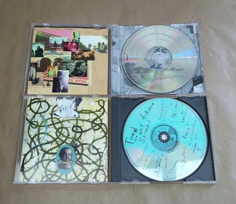 14 CD Lot 90s Alternative Rock Punk REM Cake Bush Toad Wet Sprocket ...