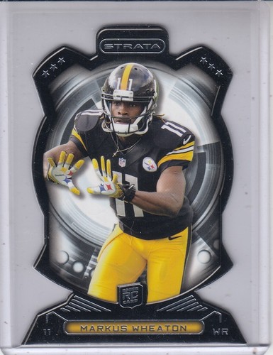 MARKUS WHEATON 2013 Topps Strata Die Cut #RDCMW RC Steelers | eBay