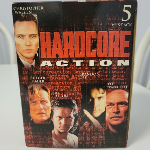 Hardcore Action VHS 5 pack. 5 VHS Action Movies in one pack. | eBay