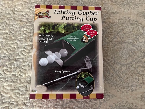 New Putting Cup Talking Gopher Popup by Clubhouse Selection | eBay