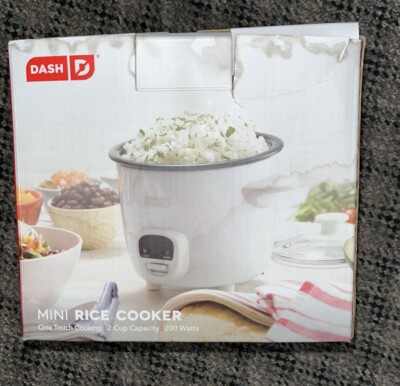 DASH Mini Rice Cooker Steamer with Removable Nonstick Pot, Keep Warm ...