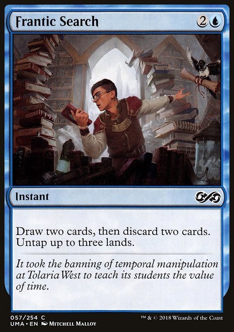 MTG Magic the Gathering Frantic Search (57/271) Ultimate Masters NM | eBay