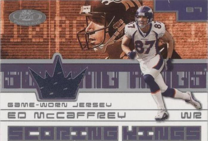 2001 Fleer Hot Prospects - Scoring King Jerseys Ed McCaffrey (MEM) for ...