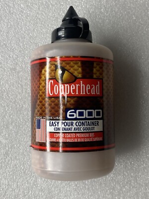 GUN BBs AMMO COPPER COATED Hunting .177 Cal 6000ct Crosman Copperhead ...