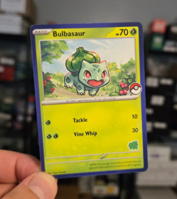 Pokémon TCG Bulbasaur My First Battle Deck Pokéball Blue Border Promo ...