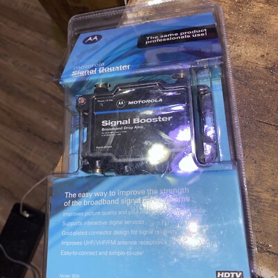 Motorola Signal Booster Model RDA 484095-001-00 NEW Factory Sealed ...