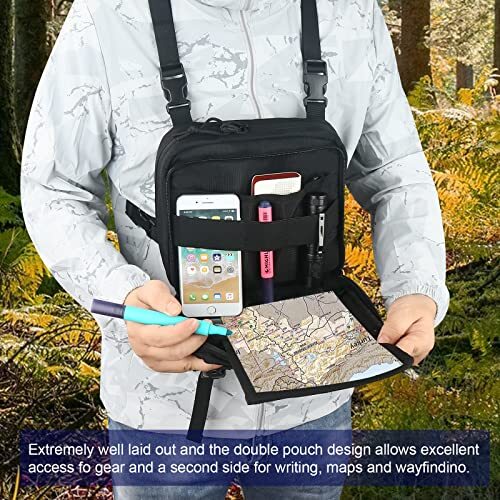 Conceal Carry Sling Bag Tactical Vest Rig Pack Chest Backpack Admin ...