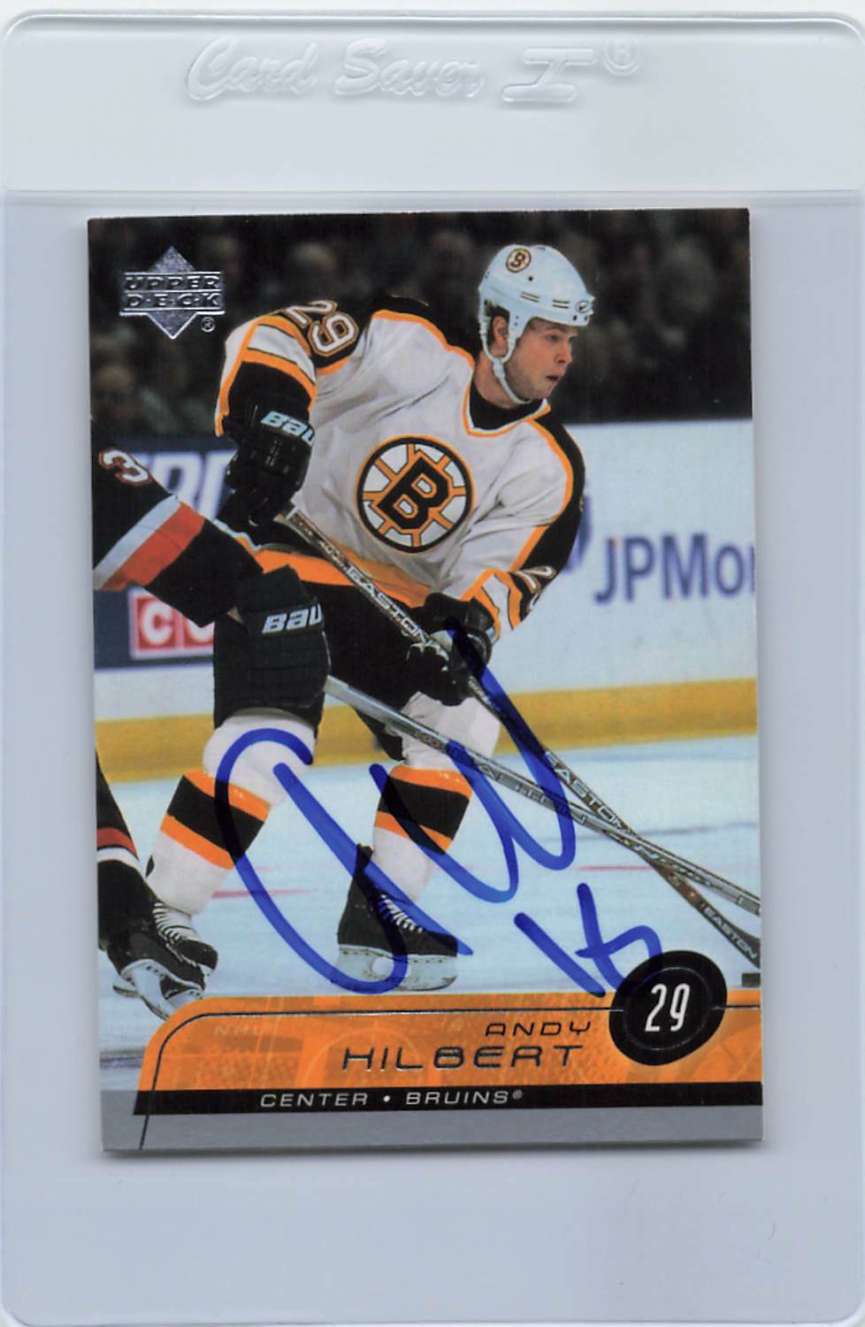 2002/03 Upper Deck #15 Andy Hilbert Bruins Signed Auto *G1532 | eBay