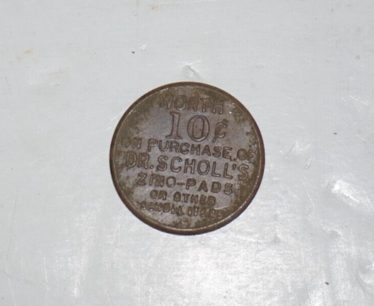Antique 1932 Milwaukee Prosperity Token Dr Scholls Walgreen Drug Stores ...