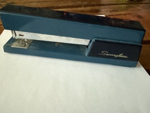 Swingline 767 Blue Stapler Vintage Heavy Duty & Works Great | eBay