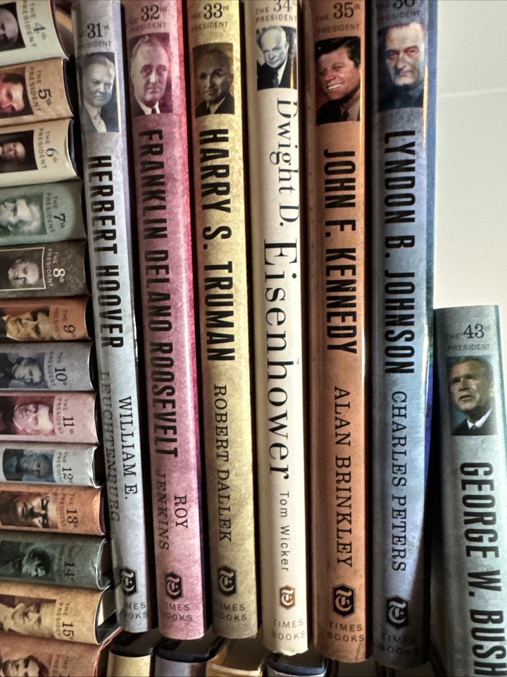 Times Books American Presidents Series Complete 43 Volume Full Set ...