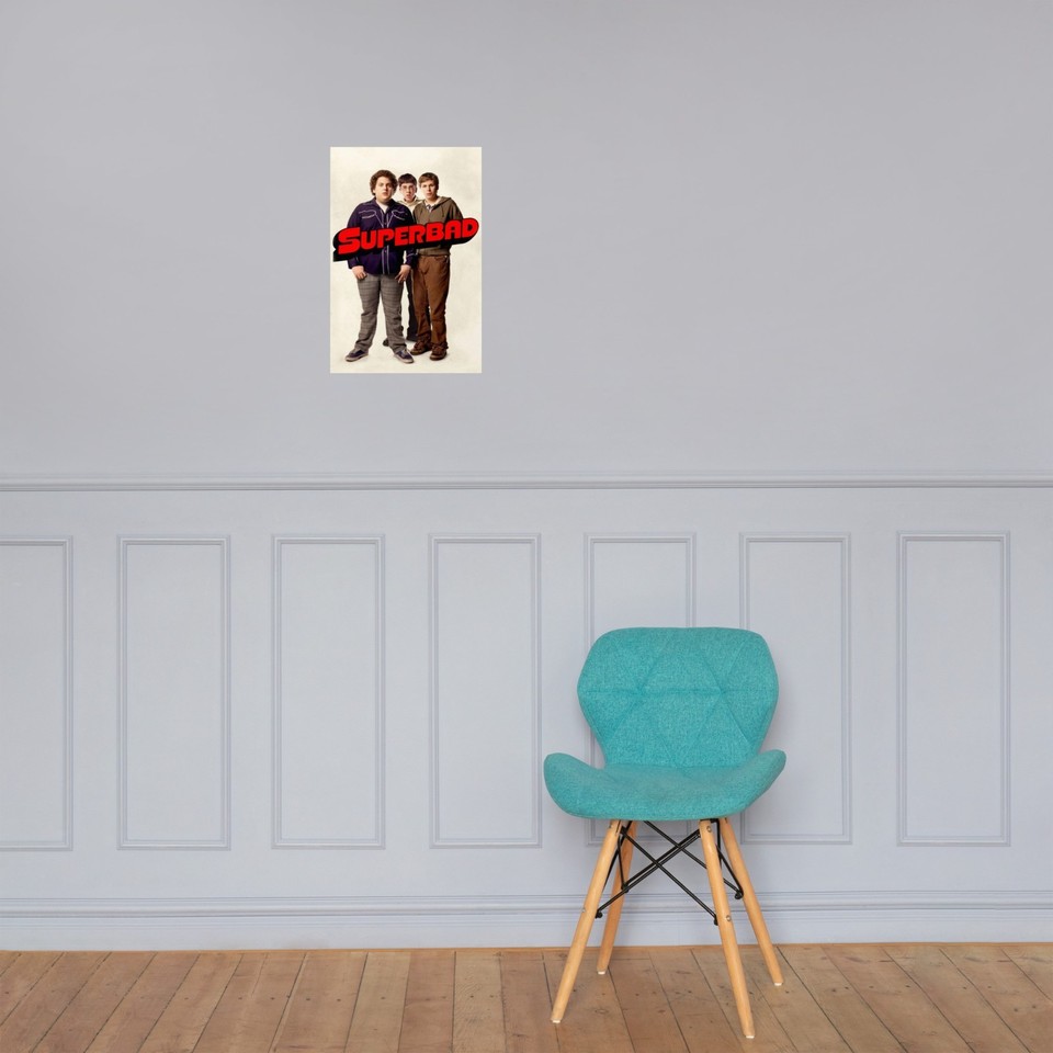 Superbad Poster – Museum Quality Matte Print for Cult Comedy Fans | eBay