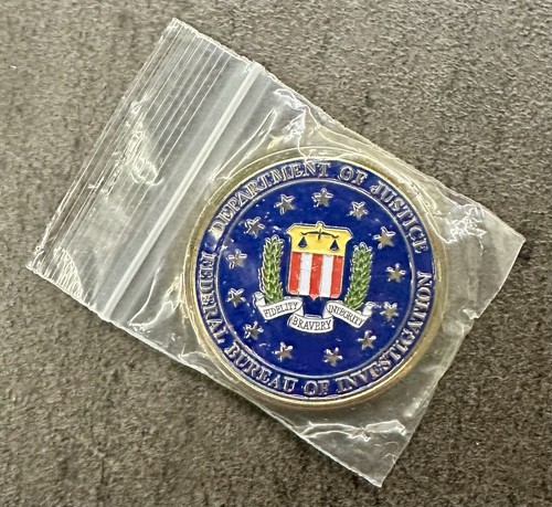 Attorney General Eric Holder Protection Detail Challenge Coin DOJ/FBI ...