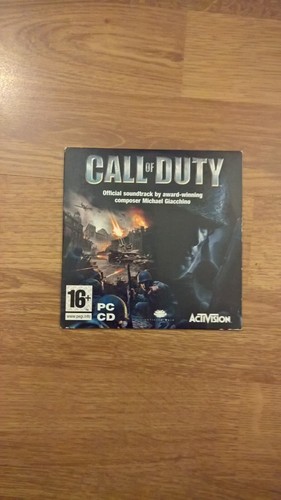 CD de musique original et officiel du jeu Call of duty en pochette | eBay