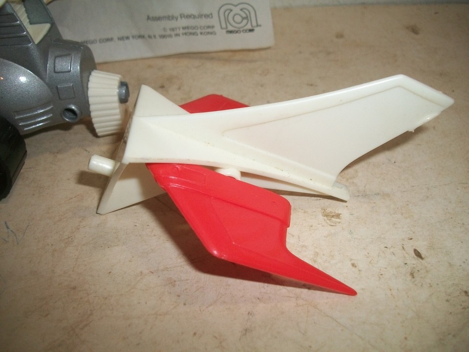 Vintage 1977 Mego Micronauts NEON ORBITER Complete & Engine Diecast Toy ...