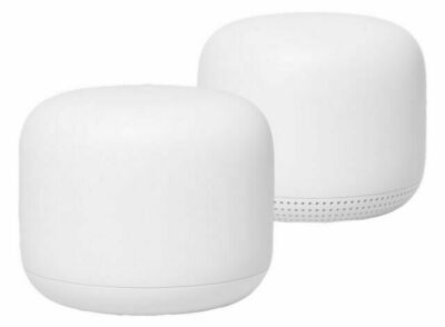 Google Nest Wifi Router & Point H2D H2E GA00822-US Snow New ...