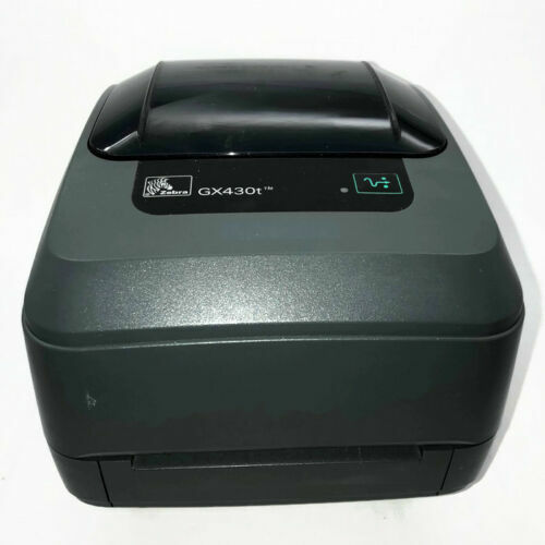 Zebra GX430t Thermal Label Printer USB GX43 UPS USPS FedEx Shipping 4x6 ...