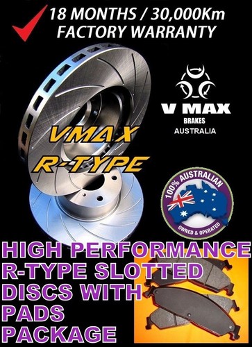 R SLOT fits LADA Cevaro 2108 1988-1991 FRONT Disc Brake Rotors & PADS ...
