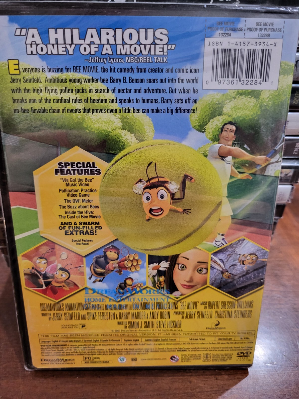 Bee Movie (DVD, 2008, Full Frame) brand new 97361322841| eBay