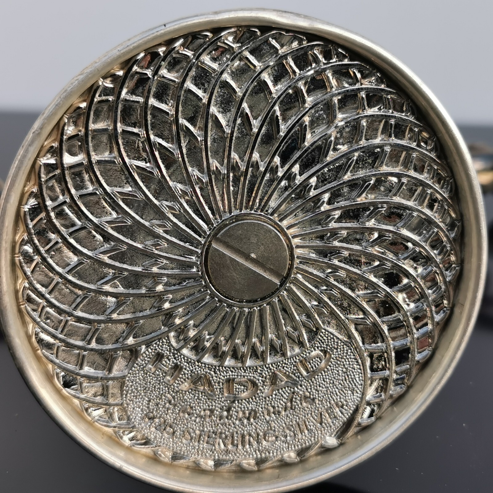 Vintage 925 Sterling Silver Hadad Handmade in Israel Judaica Hanukkah ...
