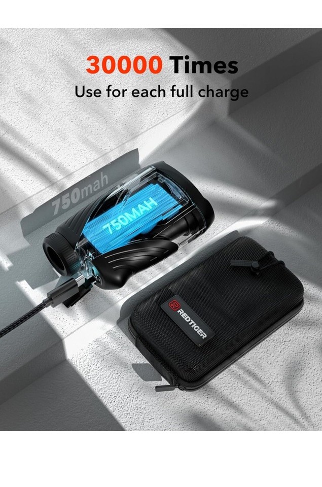 RED TIGER Laser Range Finder, Golf Rangefinder Slope with recharging ...