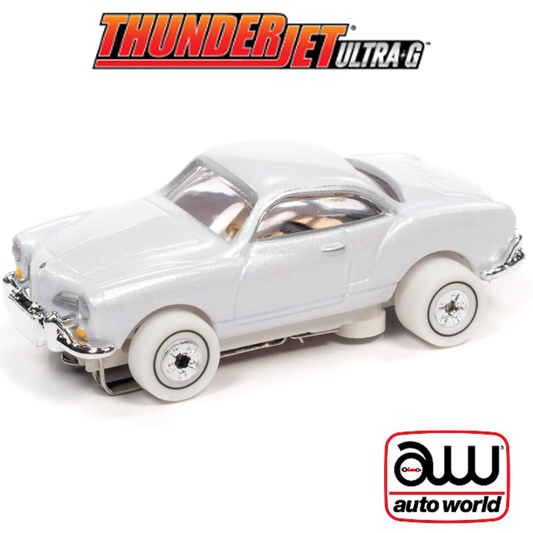 NEW Auto World T-Jet R34 1963 Karmann Ghia iWheels HO Slot Car FREE US ...